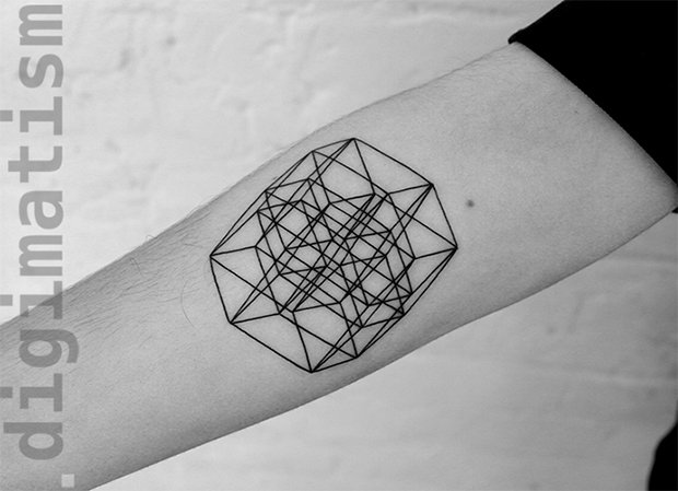 Digimatism: tatuagens neogeométricas inspiradas na tecnologia digital ...