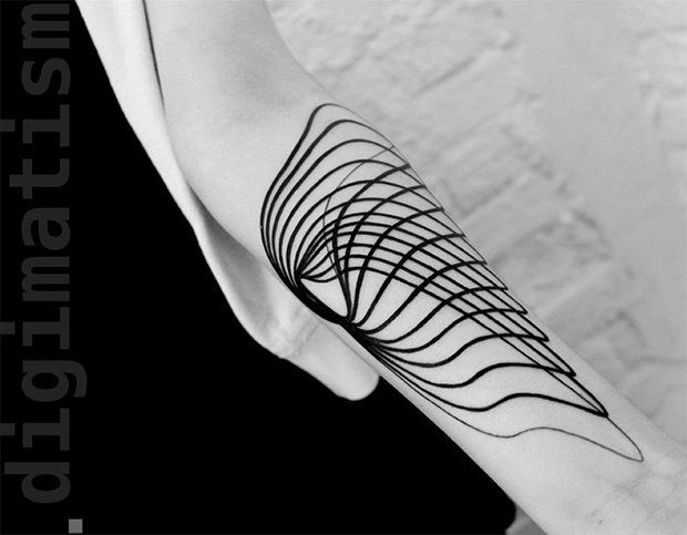 Digimatism: tatuagens neogeométricas inspiradas na tecnologia digital ...