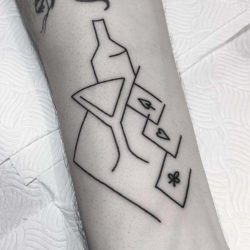 Caleb Kilby cria tattoos minimalistas, expressivas e lindamente ...